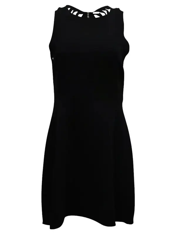 Sandro Cut-out Mini Dress - Black