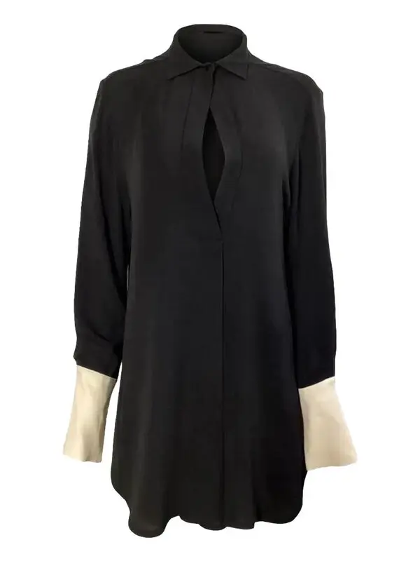PETAR PETROV Button-up Blouse - Black