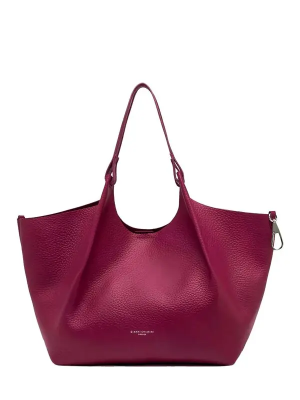 GIANNI CHIARINI Logo-detail Top-handle Tote Bag - Pink
