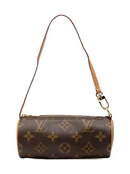 LOUIS VUITTON 1990-2020 Monogram Papillon Pochette - Brown