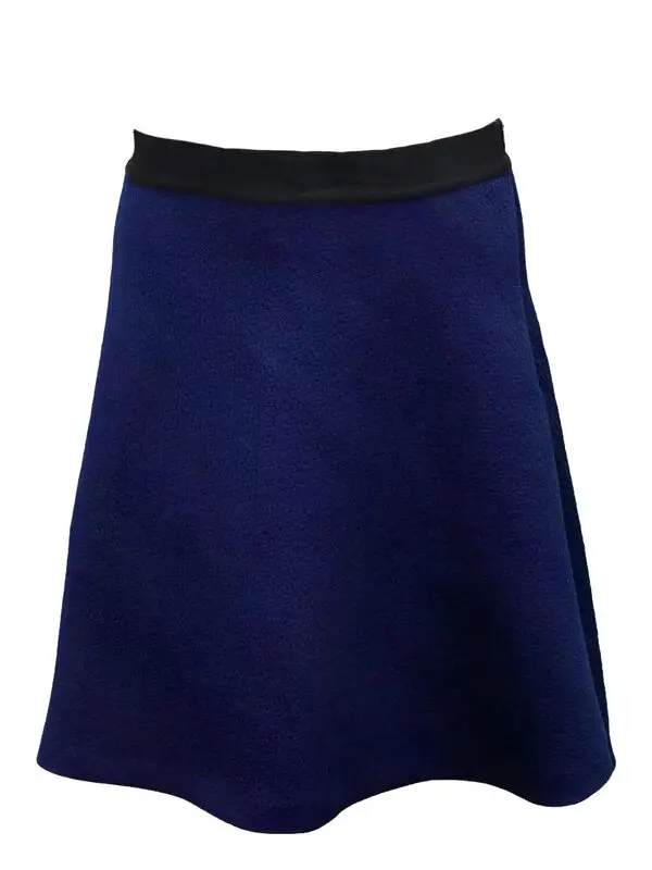 Sandro A-line Mini Skirt - Blue