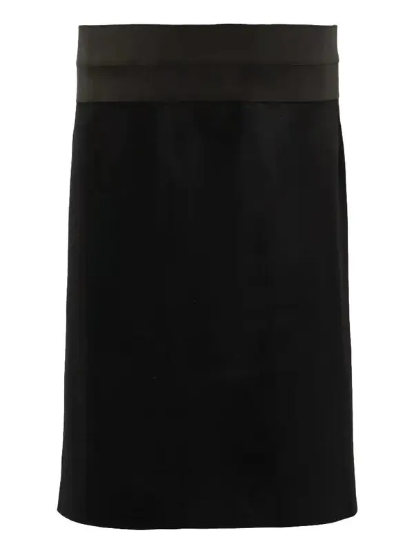 Akris Panelled Pencil Skirt - Black