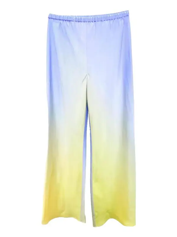 Cult Gaia Gradient-effect Trousers - Blue