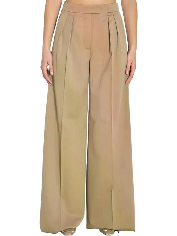 Max Mara Pleated Trousers - Neutrals