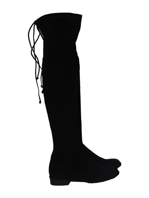 STUART WEITZMAN Drawstring-detail Boots - Black