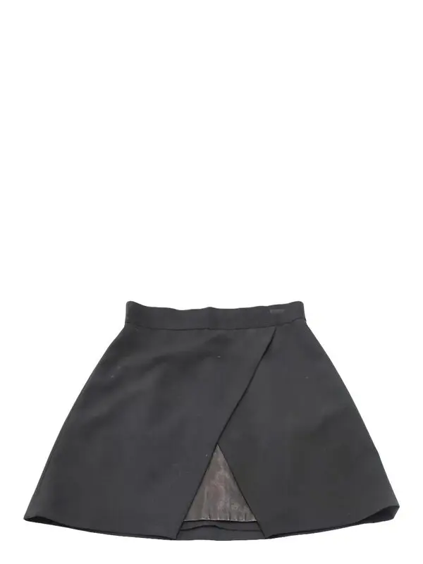 Alice + Olivia A-line Mini Skirt - Black