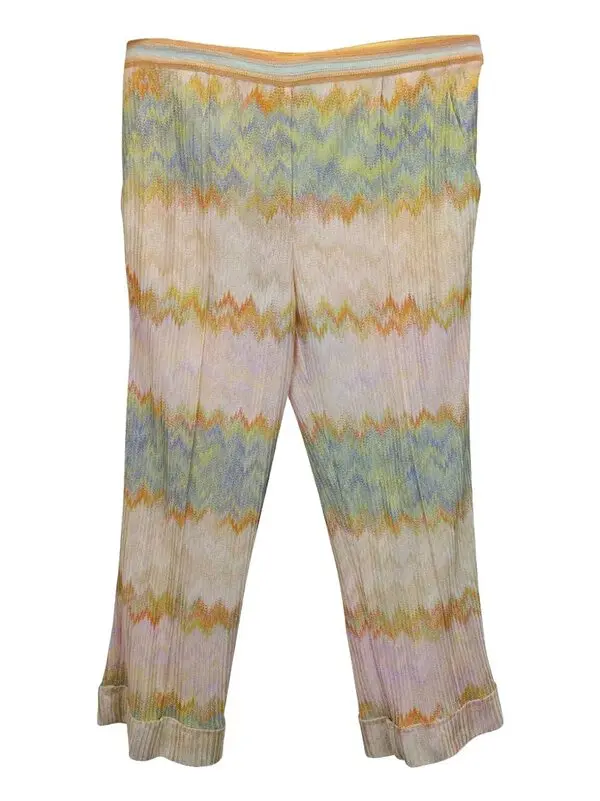 Missoni Zig-zag Pattern Trousers - Neutrals