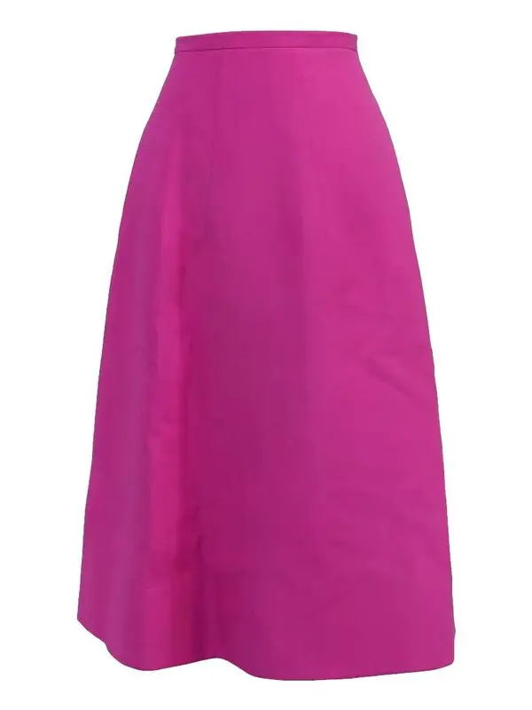 Valentino Garavani Flared Midi Skirt - Pink