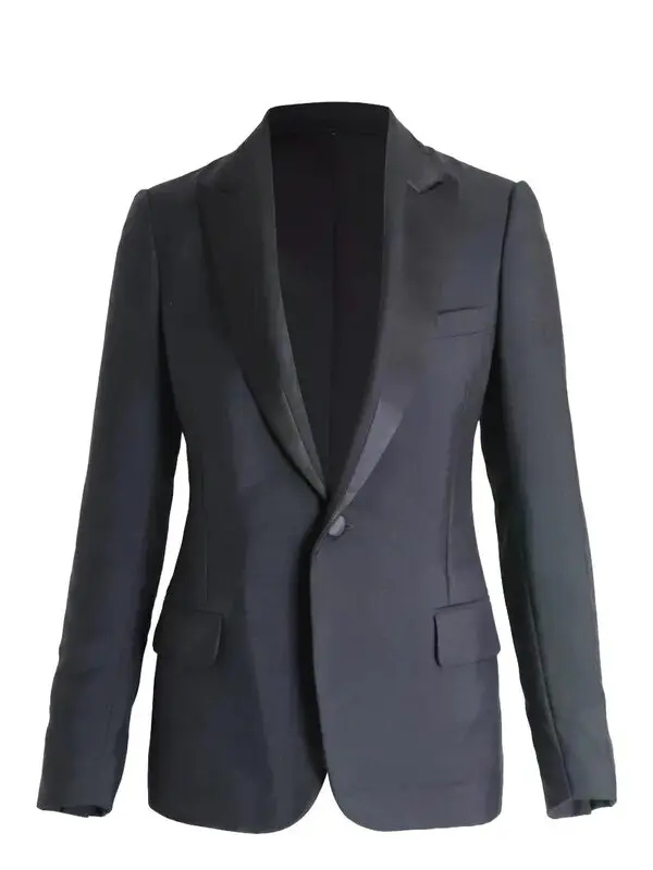 Dior Single-breasted Wool Blazer - Black