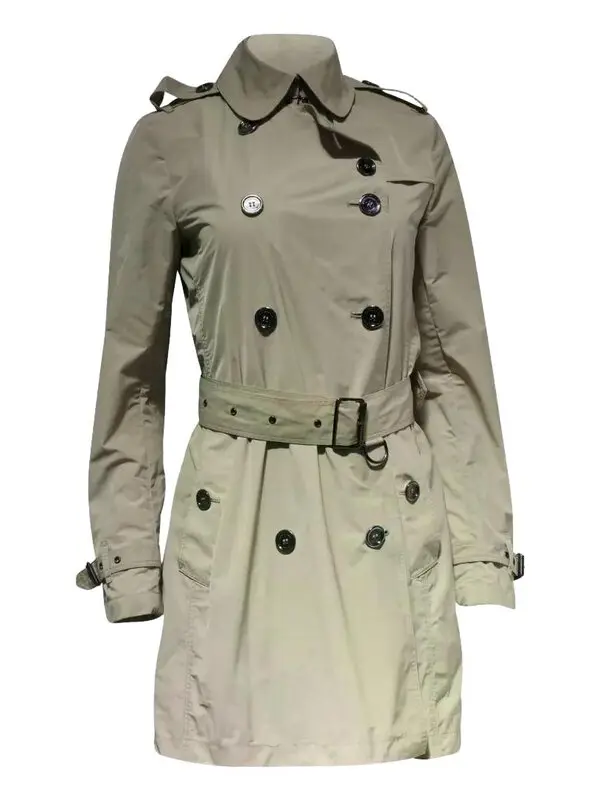 Burberry Double-breasted Belted Trench Coat - Neutrals
