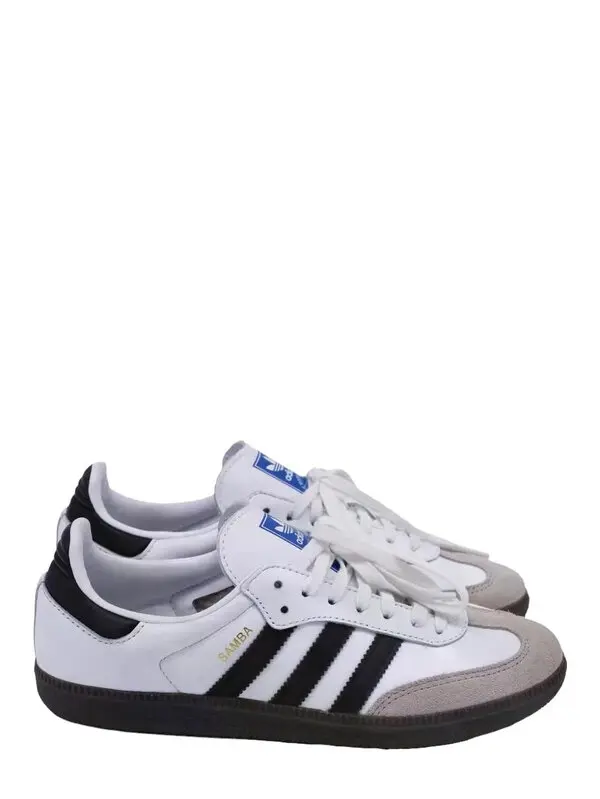 Adidas Samba Leather Sneakers - White