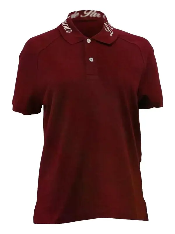 Gucci Piqué Polo T-shirt - Red