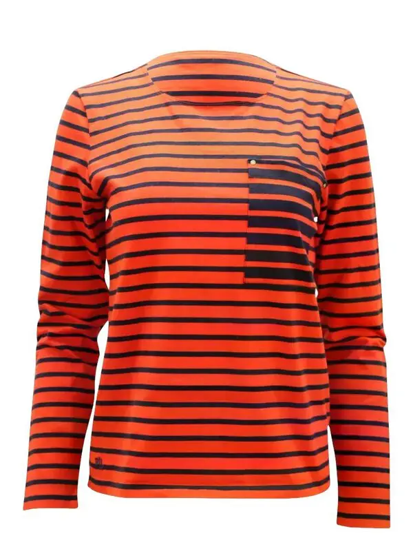 Ralph Lauren Striped Blouse - Red