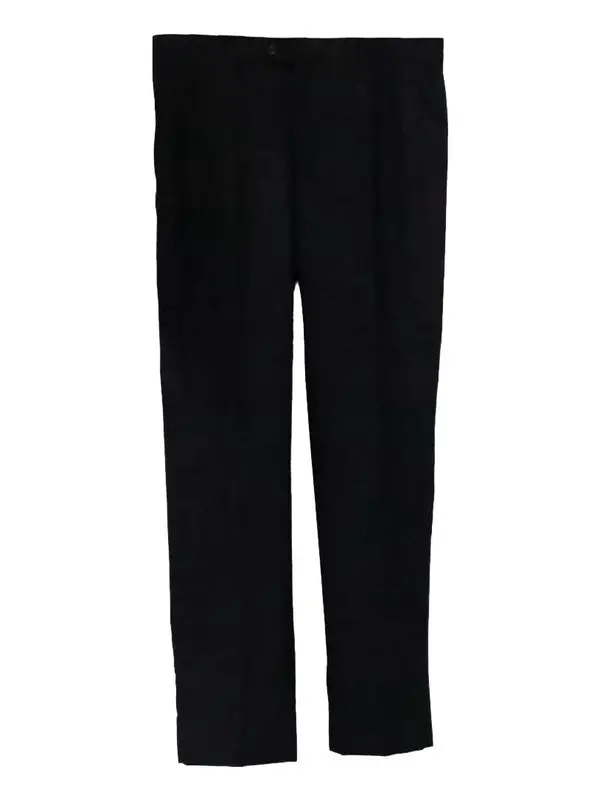 Saint Laurent Wool Trousers - Black