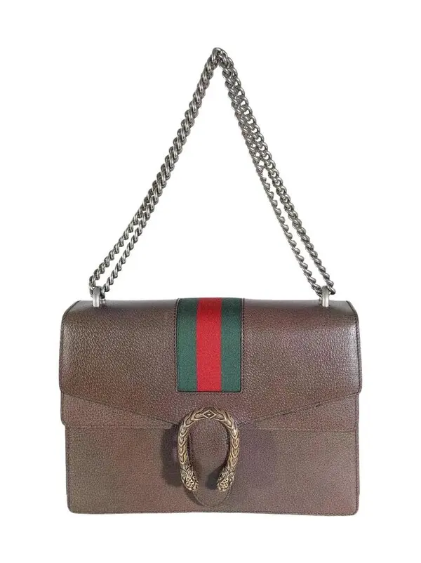 Gucci Medium Dionysus Shoulder Bag - Brown