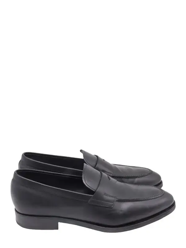 TOD'S Leather Loafers - Black