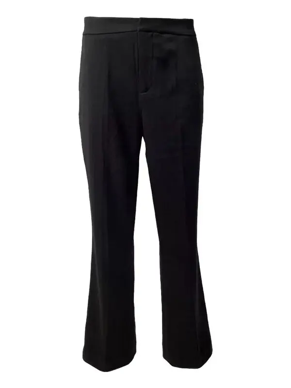 JASON WU High-rise Bell-bottom Trousers - Black