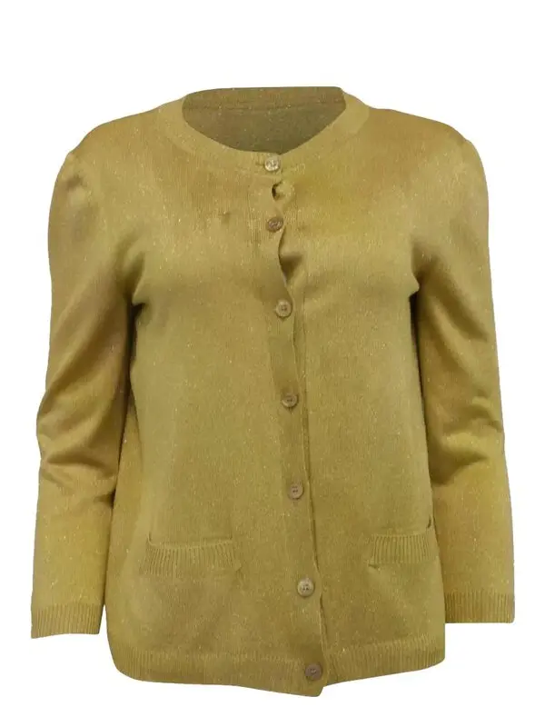 Moschino Buttoned Cardigan - Gold