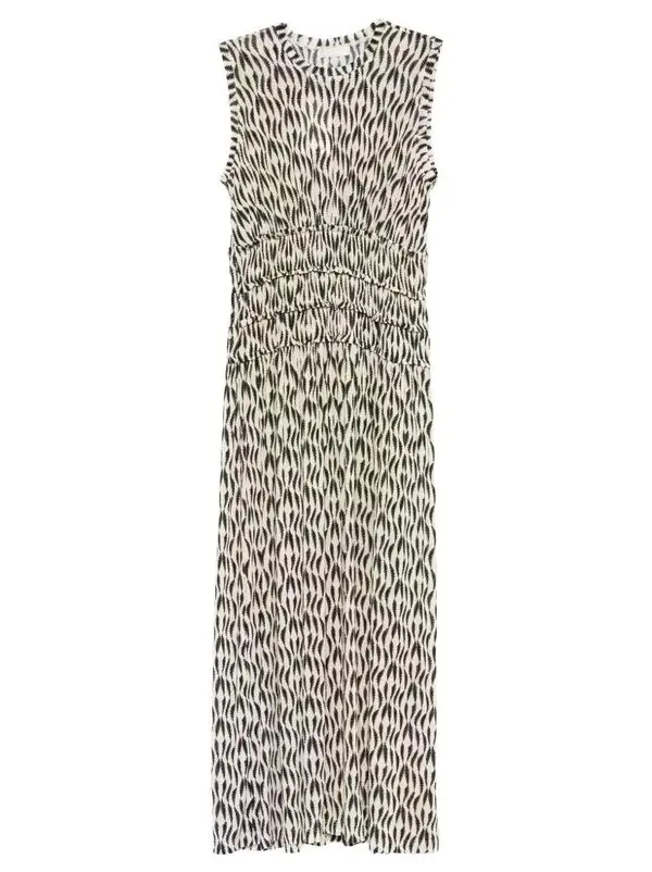 Ulla Johnson Kamaria Printed Maxi Dress - Neutrals