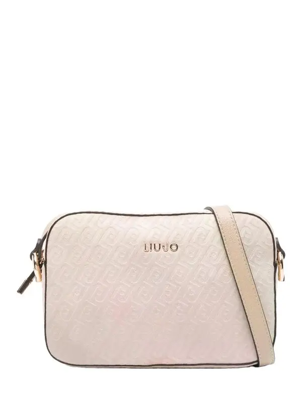 Liu Jo Logo-debossed Cross Body Bag - Neutrals