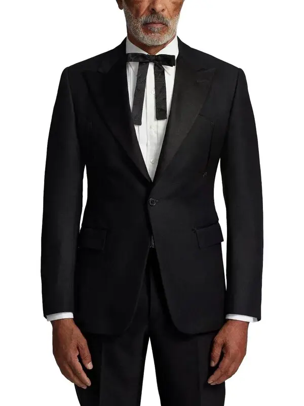 Ralph Lauren Peak-lapels Blazer - Black