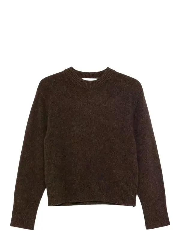 IVORY PARIS Round-neck Sweater - Brown