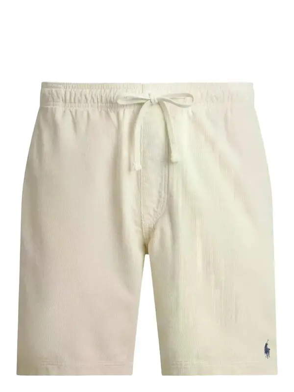 Polo Ralph Lauren Drawstring Logo-detail Shorts - Neutrals