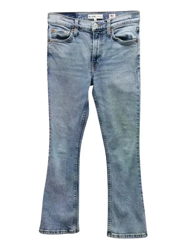 RE/DONE Straight-leg Jeans - Blue