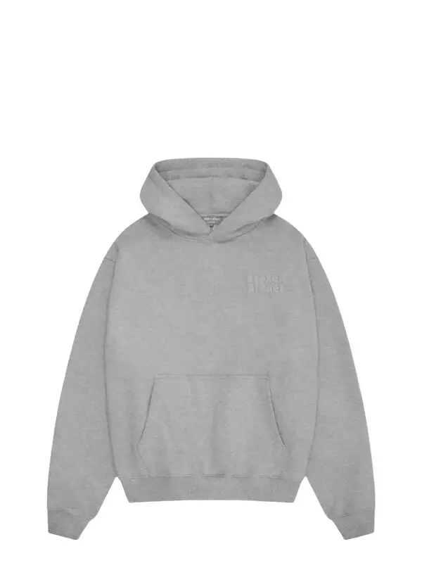 BROKEN PLANET Long-sleeve Hoodie - Grey