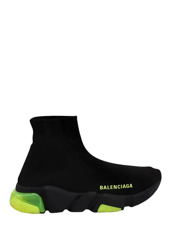 Balenciaga Speedy Logo-print Sneakers - Black