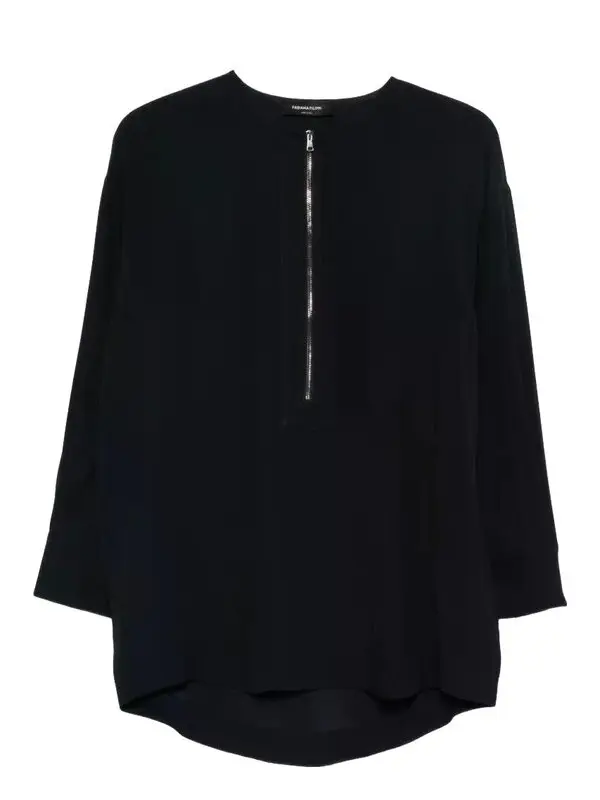 Fabiana Filippi Zip-up Blouse - Blue