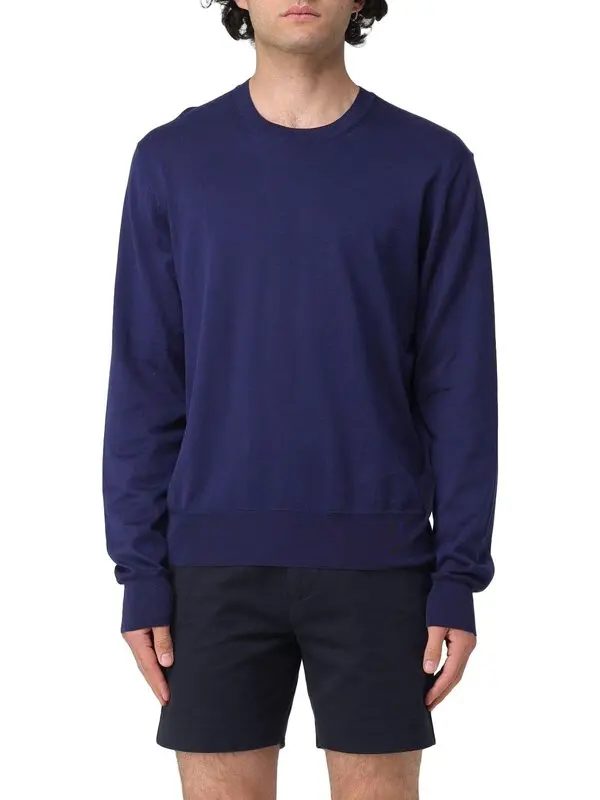 TOM FORD Crew Neck Sweater - Ocean