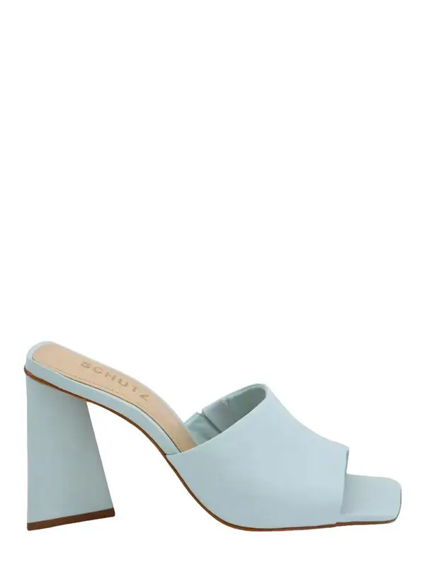 Schutz Lizah Block-heel Sandals - Blue