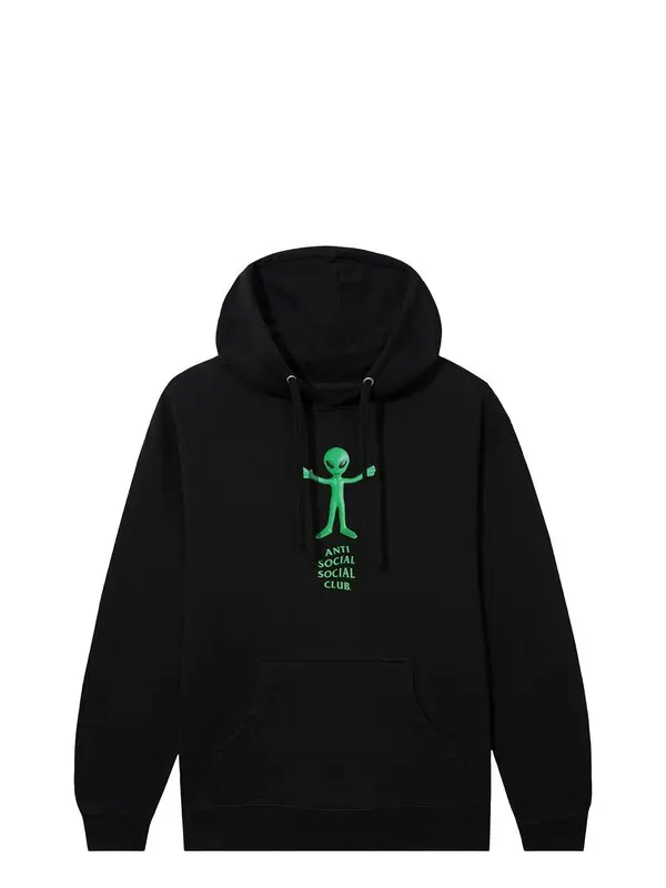 ANTI SOCIAL SOCIAL CLUB Alien Graphic Hoodie - Black