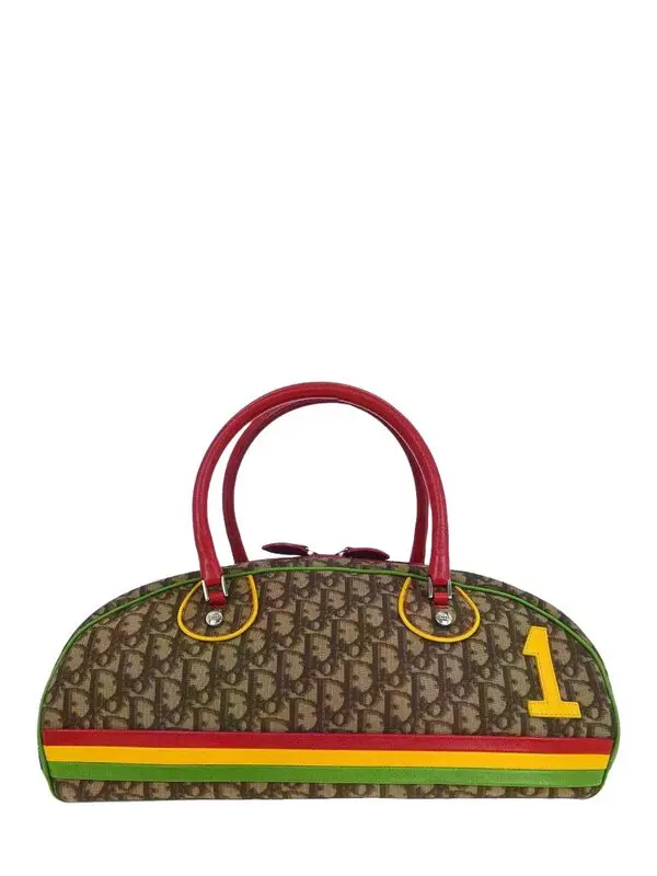 Dior 2001 Rasta Tote Bag - Brown