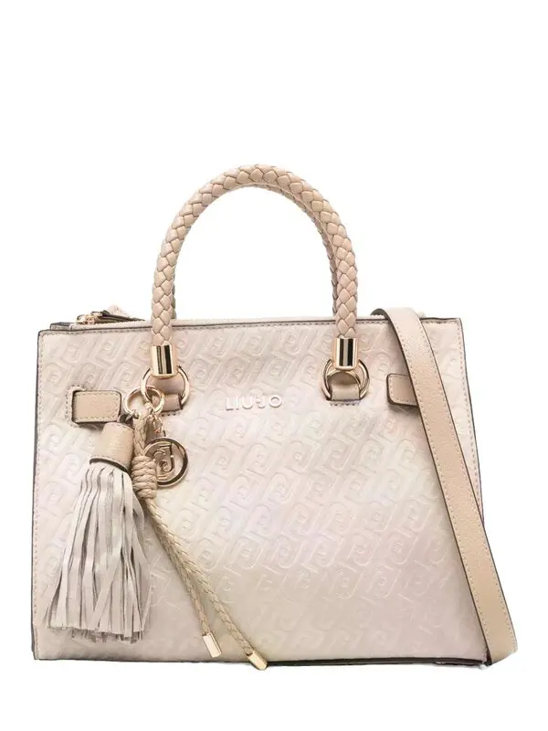 Liu Jo Braided Handle Tote Bag - Neutrals