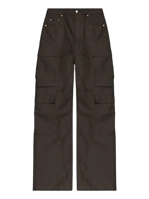 Rick Owens Geth Cargo Pants - Brown
