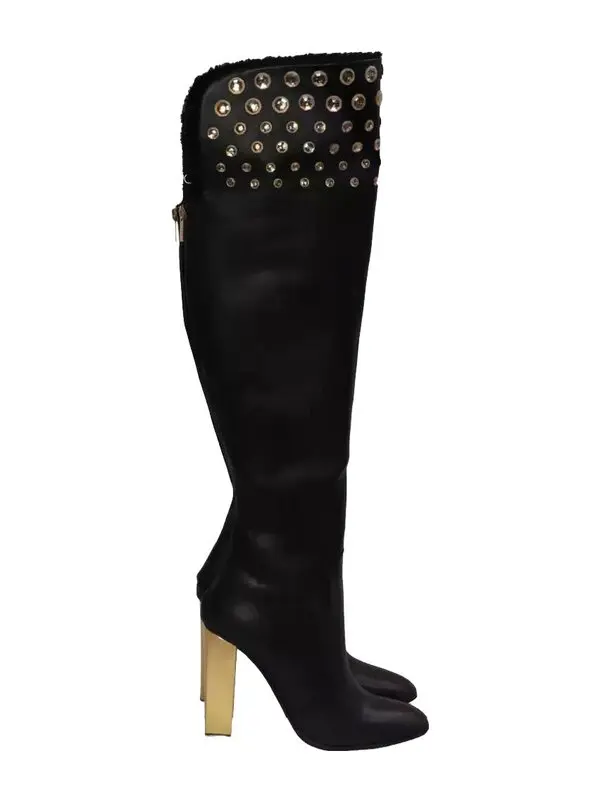 Rene Caovilla Over-the-knee Boots - Black