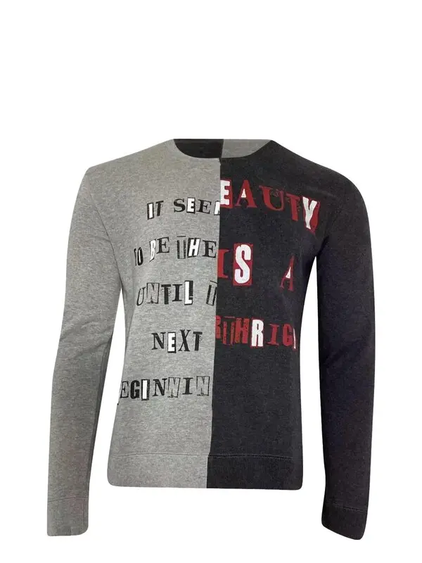 Valentino Garavani Jamie Reid Abstract-print Sweatshirt - Grey