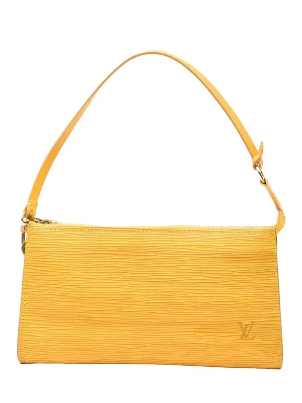 LOUIS VUITTON 2000 Epi Pochette Accessoires - Yellow
