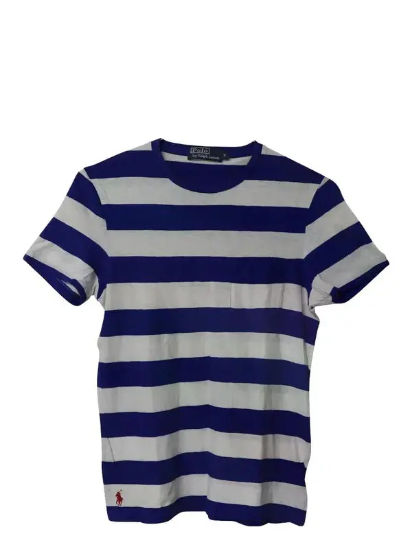 Polo Ralph Lauren Striped Crew-neck T-shirt - Blue