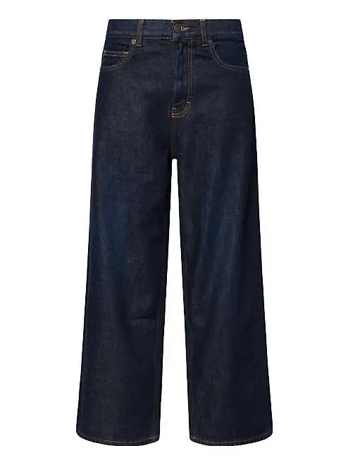 ME+EM Straight-leg Cropped Relaxed Denim Jeans - Rinse Wash