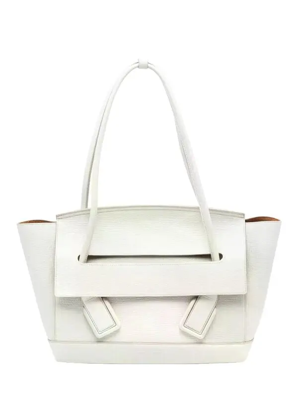 Bottega Veneta 2012-2025 Medium The Arco Tote Bag - White