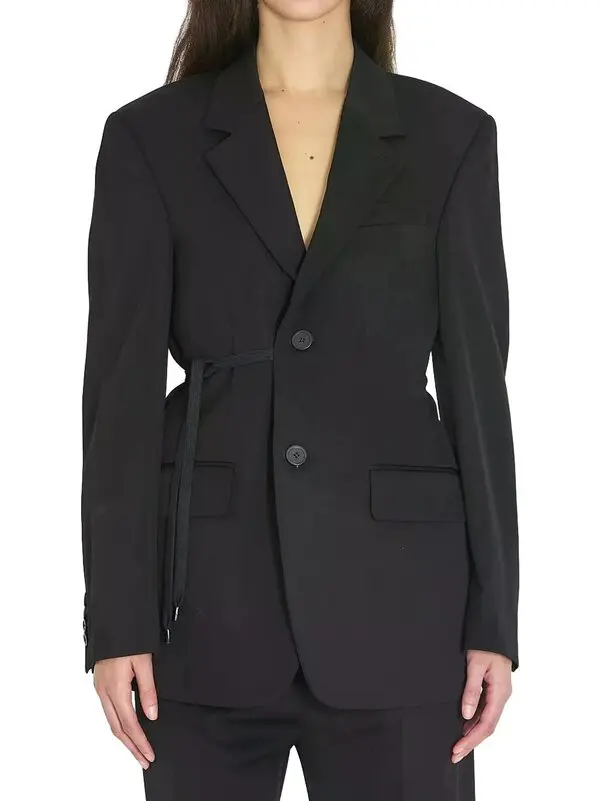 Balenciaga Wrap Jacket - Black