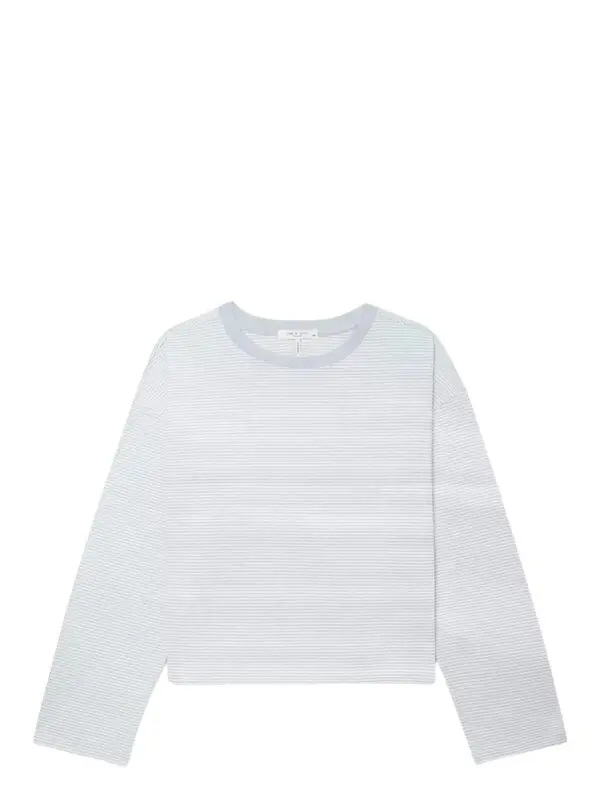 Rag & Bone Striped Long-sleeve Top - White