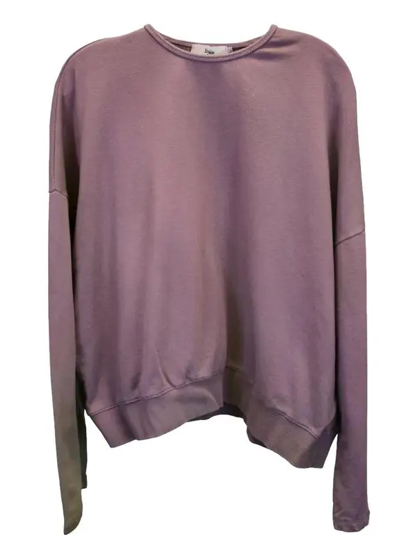 THE FRANKIE SHOP Jaimie Scoop-neck Sweatshirt - Purple