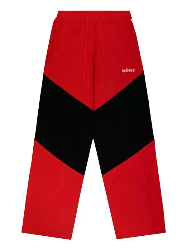 SP5DER Drawstring Track Pants - Red