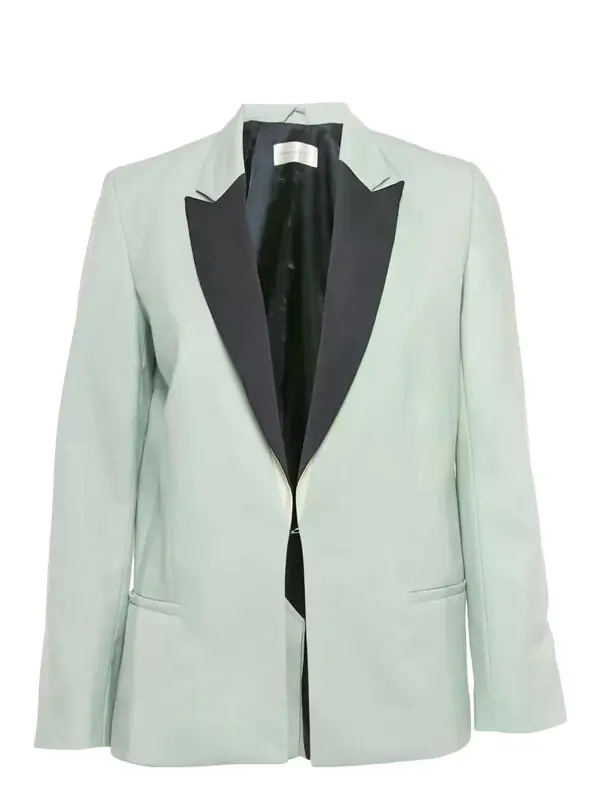 Victoria Beckham Notched-lapel Blazer - Blue