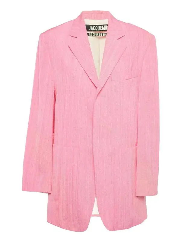 Jacquemus Long-sleeve Blazer - Pink