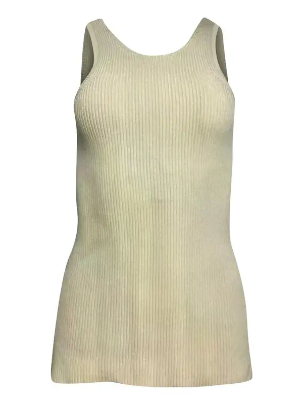 TOTEME Knitted Tank Top - Yellow